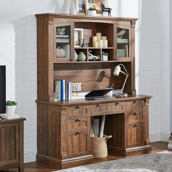 Orviston desk with hutch store