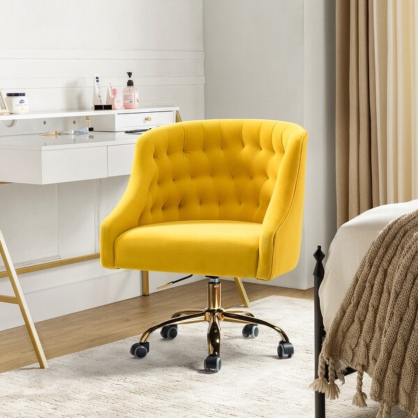 Desk chair with gold store