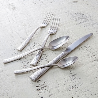 Fortessa Rambla 18/10 Stainless Steel Flatware - 20 Piece Set - Bed ...