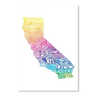Americanflat - California Spring by Capow - 16"x20" Poster Art Print ...