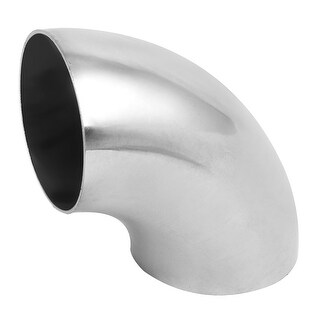 60mmx1.2mmx130mm 201 Stainless Steel Hand Rail Elbow Fitting - Bed Bath ...