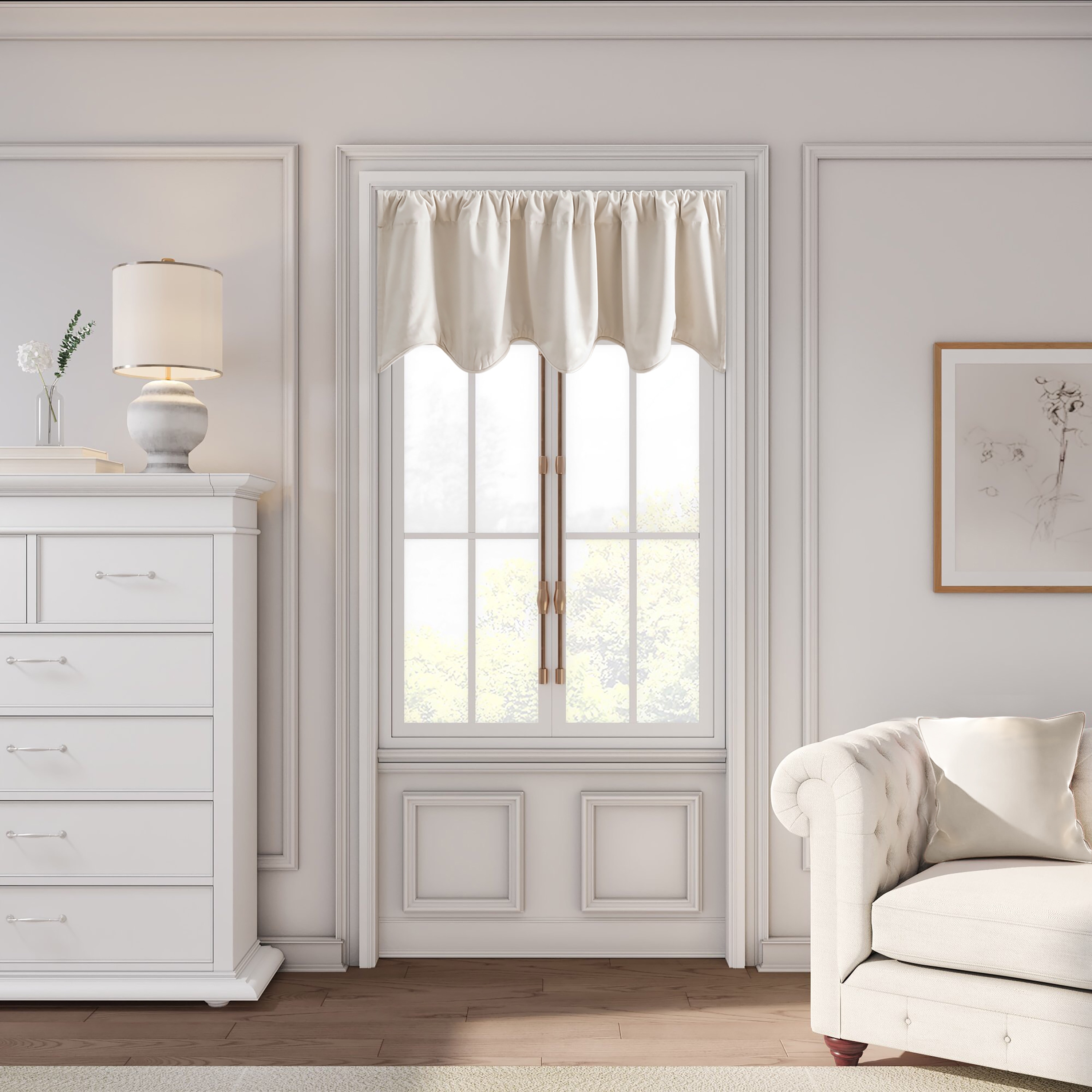 Scalloped valances store