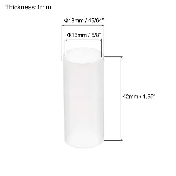 4Pcs Straight PVC Pipe Fitting, 5/8"(16mm) for Home and Industrial Use ...