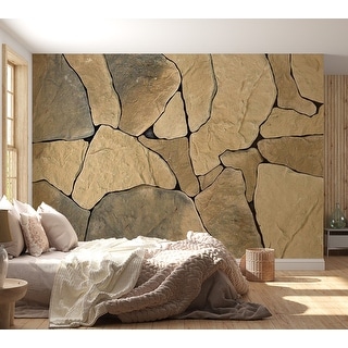 wallpaper for rough surface wall