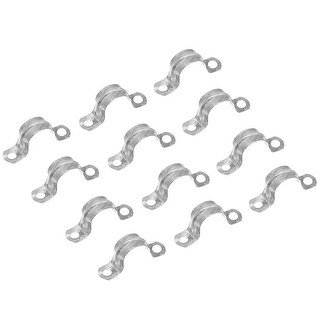 Rigid Pipe Strap, Carbon Steel U Bracket Tension Tube Clamp 12pcs - Bed ...