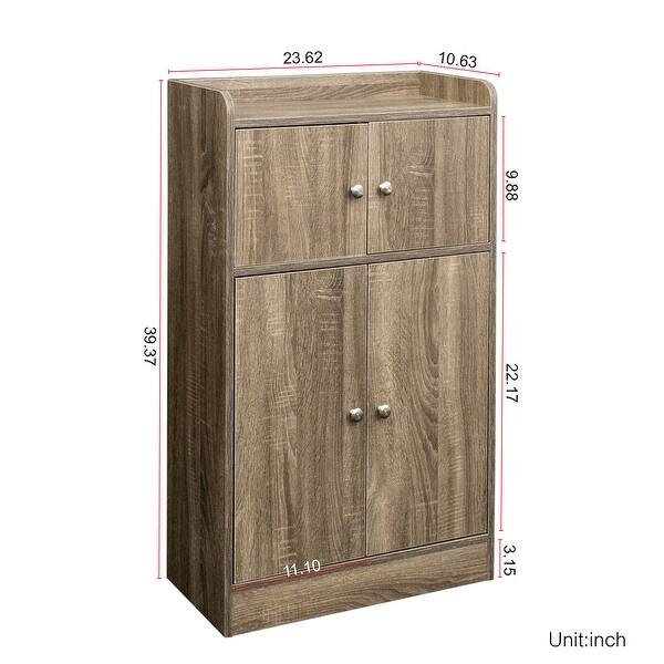 Kitchen Storage Cabinet with Door Cupboard Sideboard Floor Cabinet ...