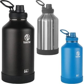 Takeya Actives 64 oz. Insulated Stainless Steel Water Bottle - Bed Bath ...