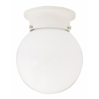 Capital Lighting 6" Wide Flush Mount Globe Ceiling Fixture - Bed Bath ...