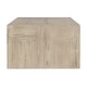 Classic Home Bristol Cracked Oak Coffee Table in Meadow White - Bed ...