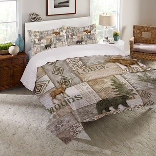 Laural Home Trail Ridge Gray King Quilt Set - Bed Bath & Beyond - 37534201
