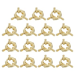 Spring Ring Clasps, Round Closed Spring Ring Clasps Connectors for DIY ...