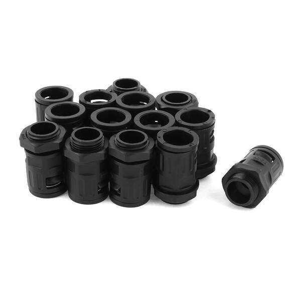 AD15.8 Corrugated Conduit PG11 18mm Thread Quick Connector 14Pcs ...