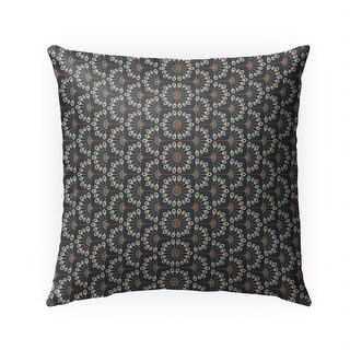 FAN BLUE Indoor|Outdoor Pillow By Kavka Designs - Bed Bath & Beyond ...