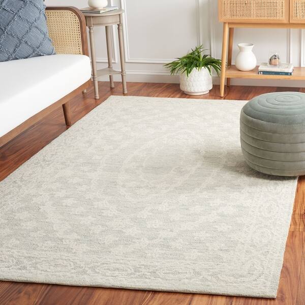 SAFAVIEH Handmade Ebony Shulamith Modern Wool Rug - Bed Bath & Beyond ...