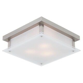 DVI Lighting DVP10351 Helios 3-Light Flush Mount Ceiling Fixture - Bed ...