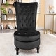 Gosser 20" Wide Velvet High Back Vanity Chair - Bed Bath & Beyond ...