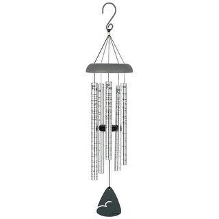 30" Signature Sonnets "23rd Psalm" Outdoor Bereavement Wind Chime - Bed ...