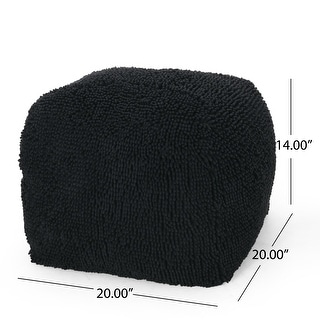 Spongy Microfiber Square Pouf - Bed Bath & Beyond - 41078500
