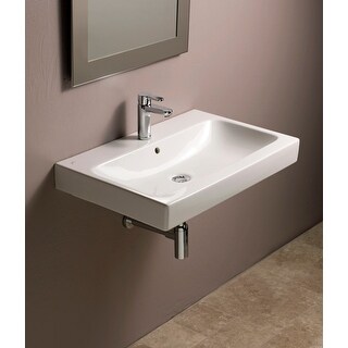 Bissonnet 124075 Elements iCon 29-1/2" Wall Mounted Center Drain ...