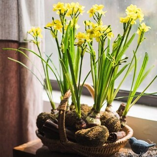 RusticReach Artificial Daffodil Bunch 20" Tall - Bed Bath & Beyond ...