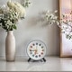 Mechanical Alarm Clock, Colorful Square Numbers Design, Durable Metal ...