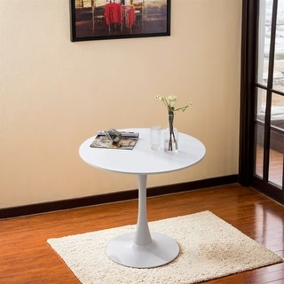 24" Round Table,Modern Dining Table,Tulip Round Kitchen Table - Bed ...