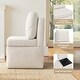 Armless Lounge Sofa Chair with High-Density Sponge Cushio - Bed Bath ...