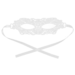 Women Masquerade Costume Halloween Party Dress Eyemask Lace Eye Mask ...