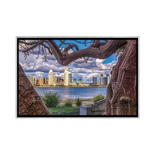 iCanvas "A Natural Frame, San Diego Skyline" by Joseph S. Giacalone ...