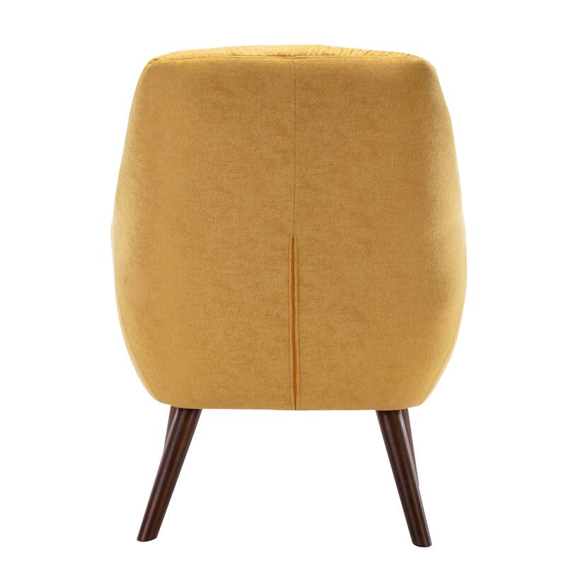 Corvus Cumbria Mid-century Linen Arm Chair - Overstock - 32381963