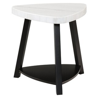 Lena Marble End Table - Bed Bath & Beyond - 38119798