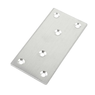 Furniture Stainless Steel Rectangle Shape Flat Repair Fixing Plate ...