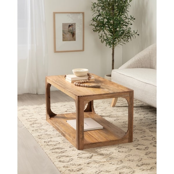 rectangle shaped coffee table