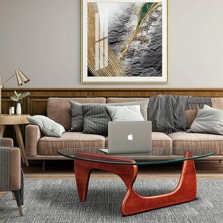 Home Modern Triangle coffee table - Bed Bath & Beyond - 37454727