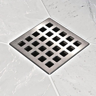 Ebbe America E4803-BN QUADRA - Brushed Nickel - Unique Drain Cover ...
