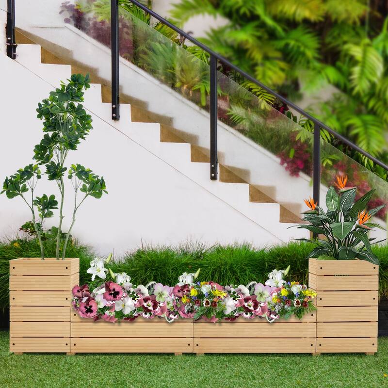 corner planting box