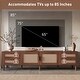 Roomfitters 78 Inch TV Stand for TVs up to 85 Inch, Modern Media ...