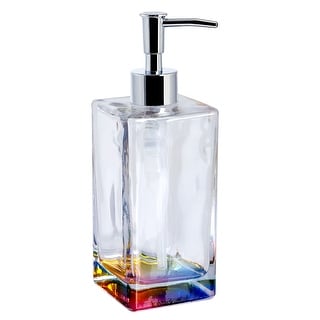 Spectrum Lotion Pump - Iridescent Clear - Lotion / Soap Pump - Bed Bath ...
