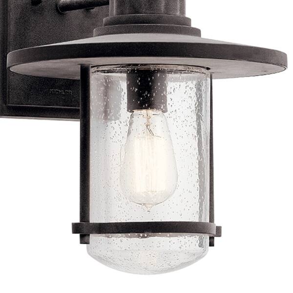 Kichler Lighting Riverwood Collection 1-light Weathered Zinc Outdoor ...