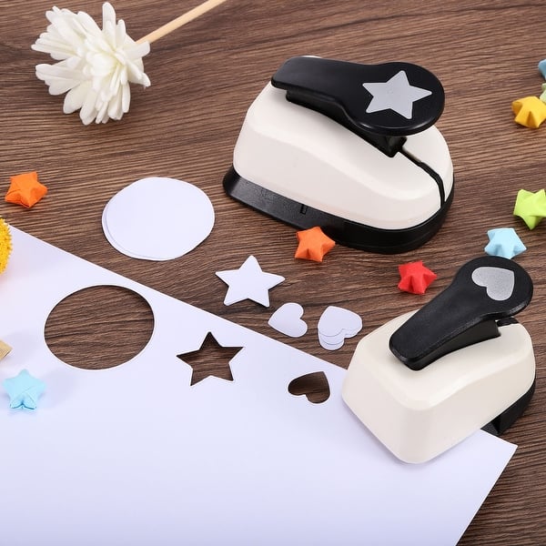 0.4/0.6/1 Inch Star Punch, Hole Paper Punch Hole Puncher Shape Punches ...