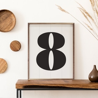 Classic Number Eight White - Bed Bath & Beyond - 42708789