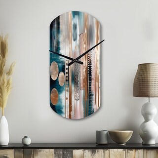 Soft Colors Shapes And Lines Marble IV - Abstract Marble Large Wall ...