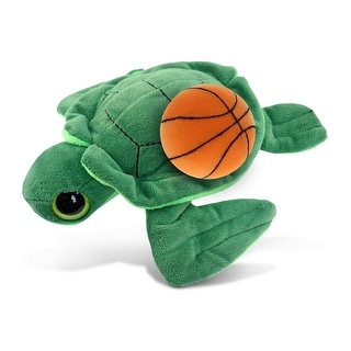 DolliBu Soft Huggable Sea Turtle Stuffed Animal with Basketball Plush ...