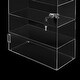Clear Countertop Display Case 4 Layer Acrylic Showcase - 4 Layers - Bed ...