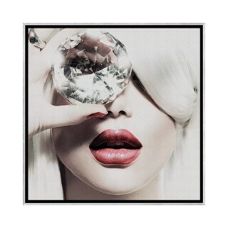 iCanvas "Diamonds Are Forever" by Incado Framed - Bed Bath & Beyond ...