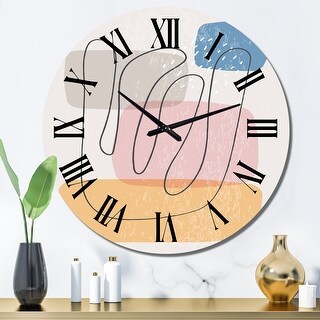 Designart 'Minimal Elementary Organic and Geometric Compostions ...