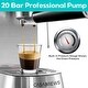 Espresso Machine 20 Bar, Professional Espresso Maker with Milk Frother ...