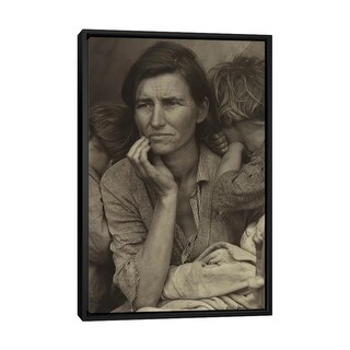 iCanvas "Migrant Mother, Nipomo, California, USA" by Dorothea Lange ...