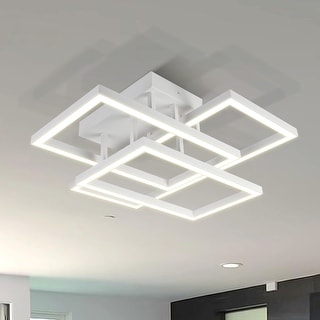 VONN Lighting Radium VRCF49103WH 28-inch ETL Certified Integrated LED ...