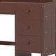 40" Home Executive Desk and Chair Set with 4 Drawers, Retro Computer ...